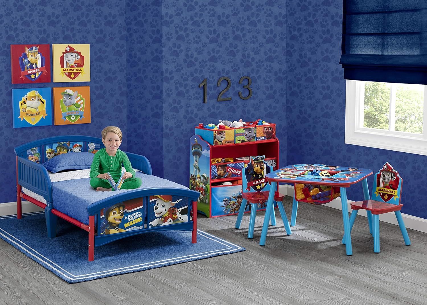 Delta Children Plastic Toddler Bed, Nick Jr. PAW Patrol (Paw Patrol ...