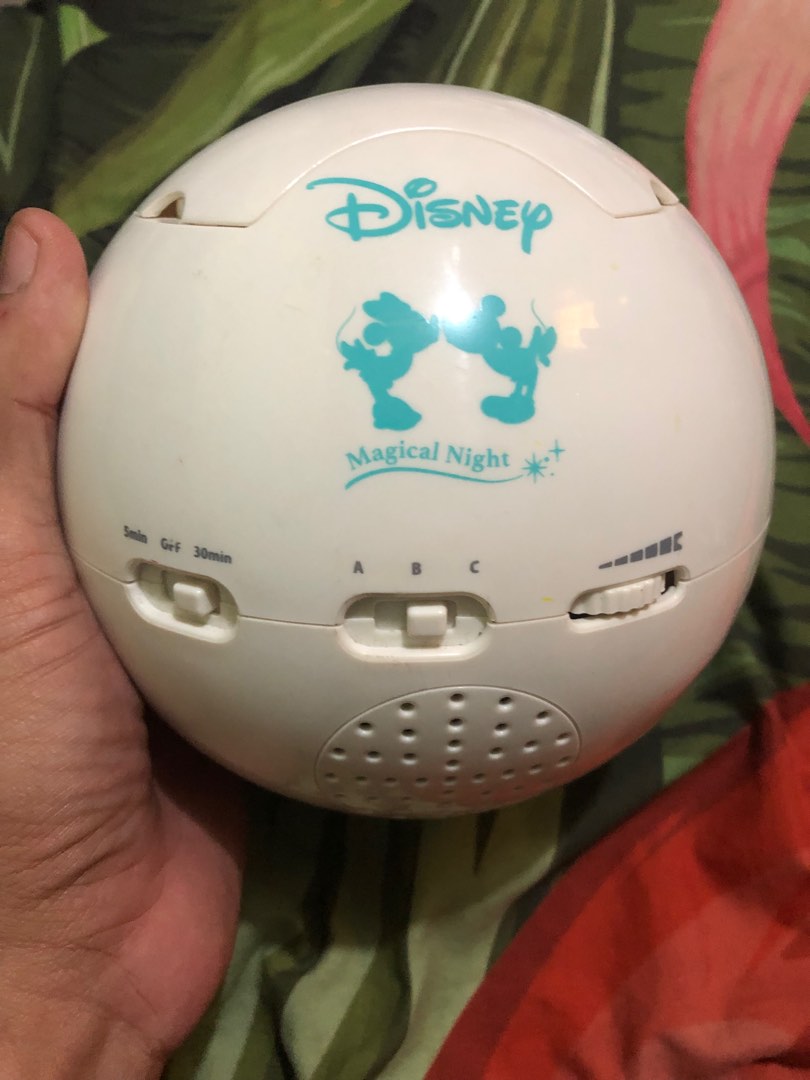 Disney magical night lights and sound projector ball, Hobbies & Toys ...