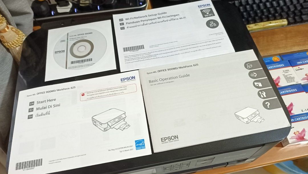 EPSON Printer Epson ME Office 900WD, Computers & Tech, Printers ...