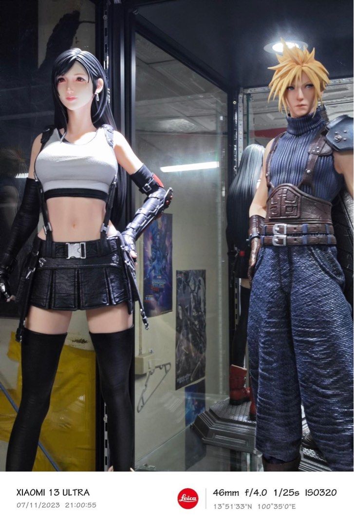 MISB Fan art studio - Tifa Lockhart and Cloud Strife 1/3 scale statue ...