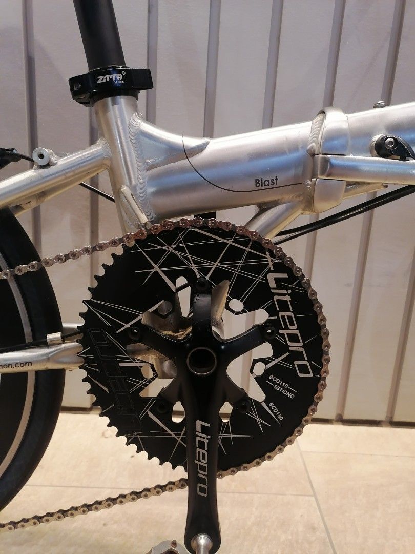 Fnhon Blast, fully Chrome frame approx 8.5kg, Sports Equipment ...