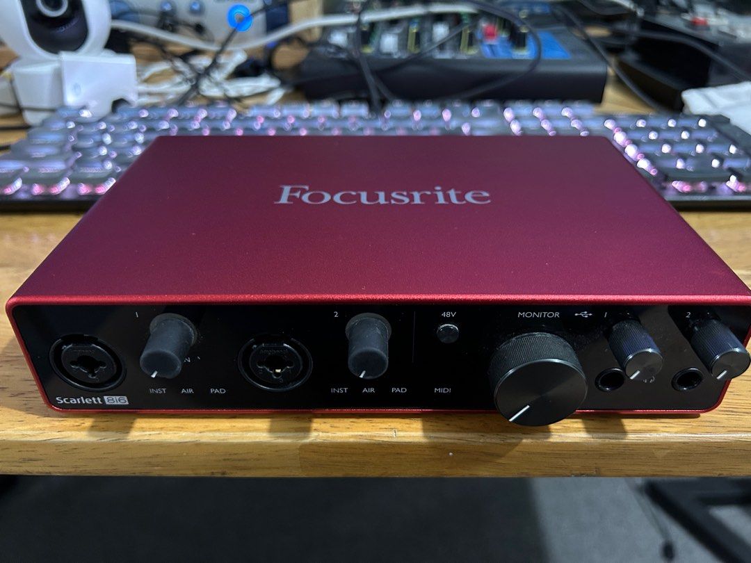 Focusrite Scarlett 8i6 (3rd Gen), Audio, Other Audio Equipment on Carousell