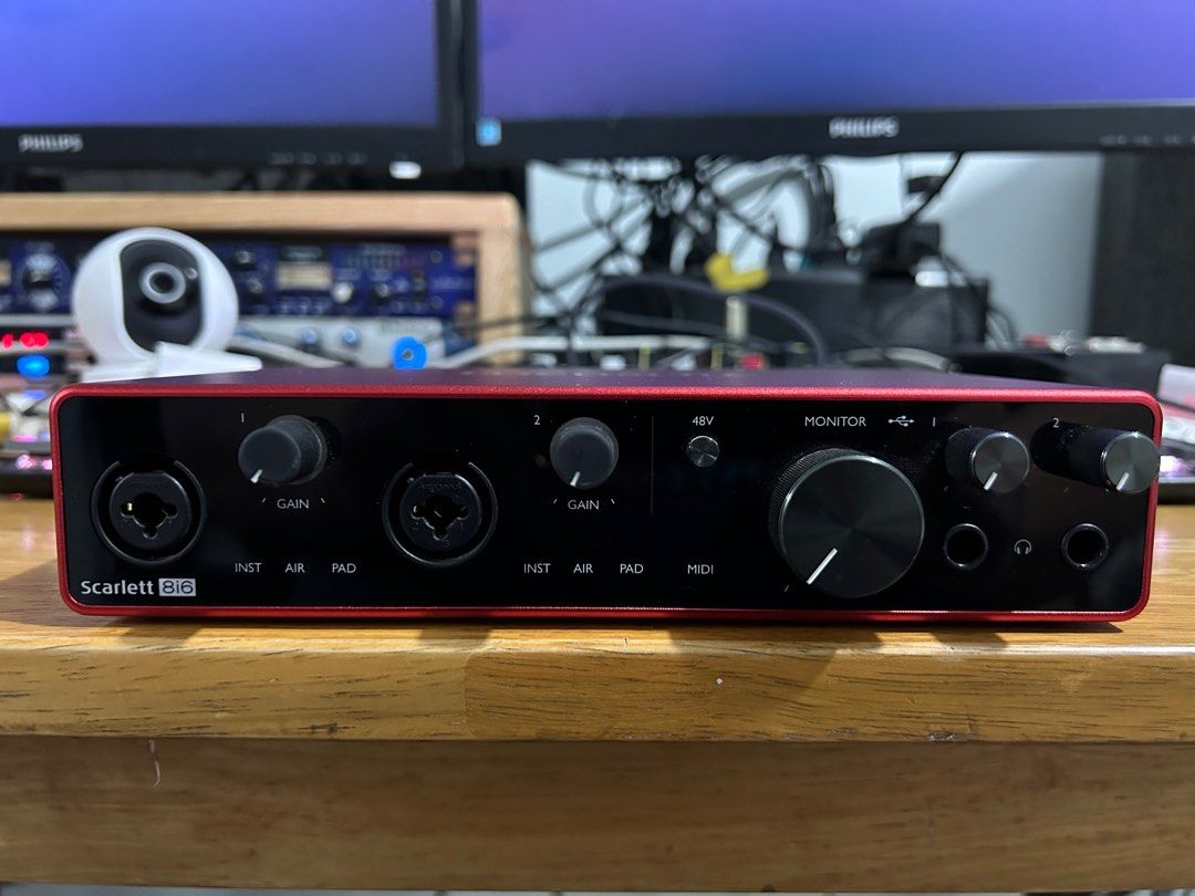 Focusrite Scarlett 8i6 (3rd Gen), Audio, Other Audio Equipment on Carousell