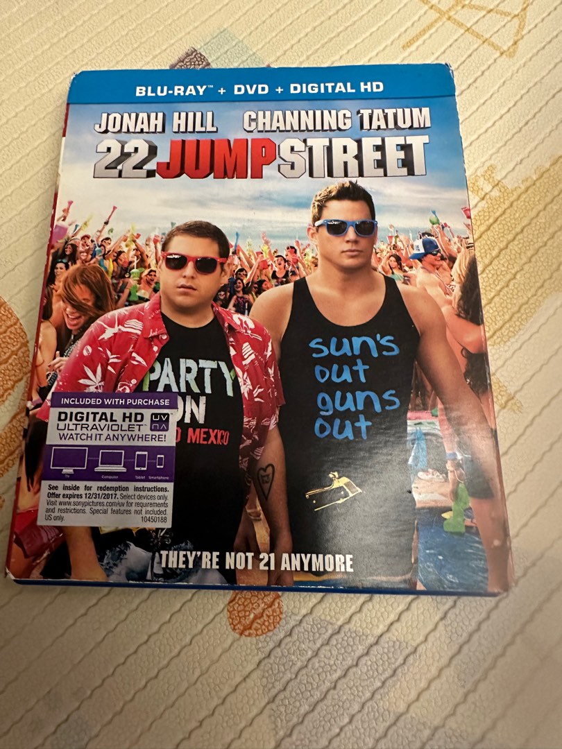 FREE TRACKABLE SHIPPING AND LIKE NEW! Hit Hollywood Comedy 22 Jump Street Starring Jonah Hill ...