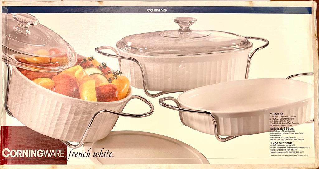 French White cookware, Furniture & Home Living, Kitchenware & Tableware ...
