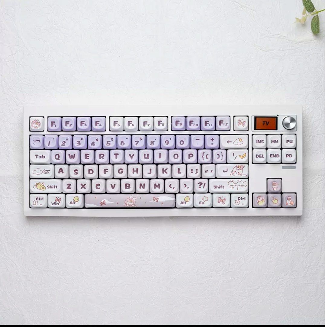 GMK87 TKL Fully built custom mechanical keyboard with XOA keycaps ...