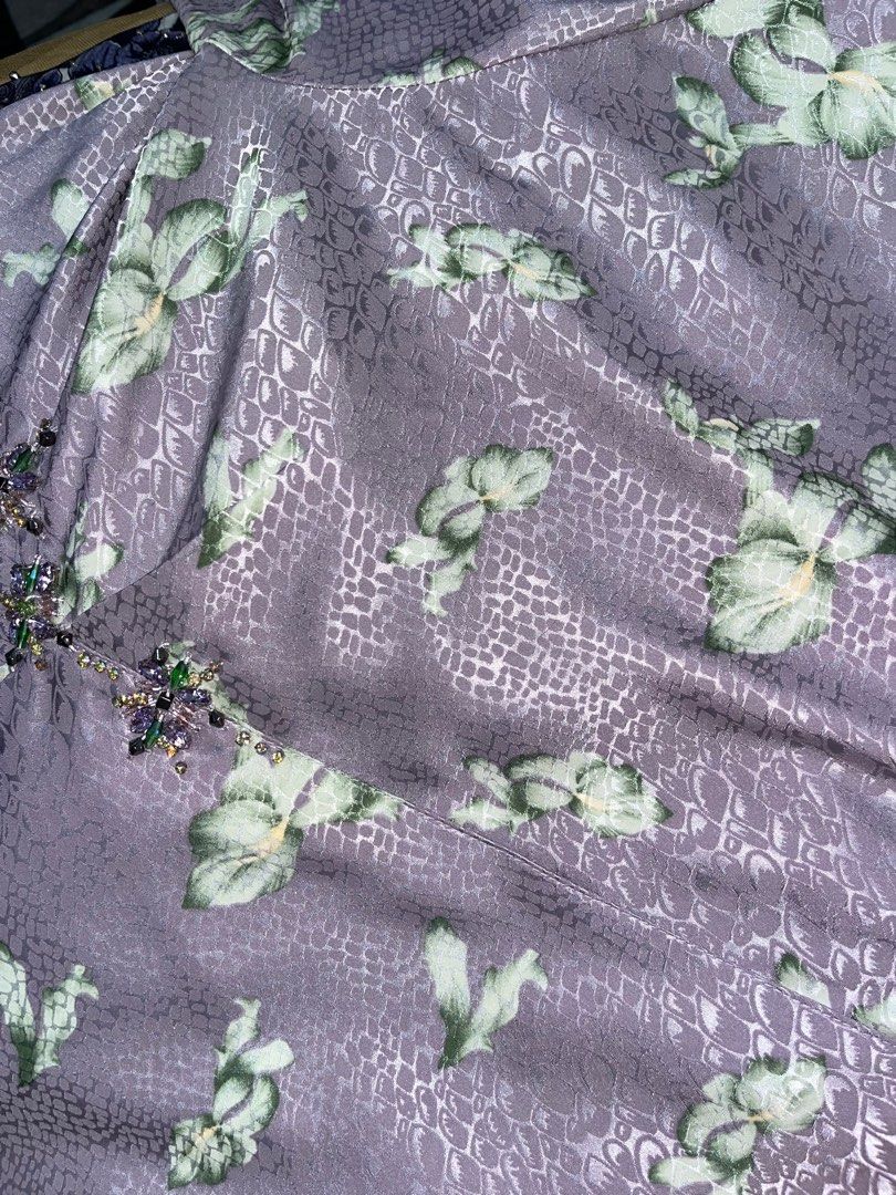 Hanis Zalikha by Jakel baju kurung lilac (real colour 2nd pic), Women's ...