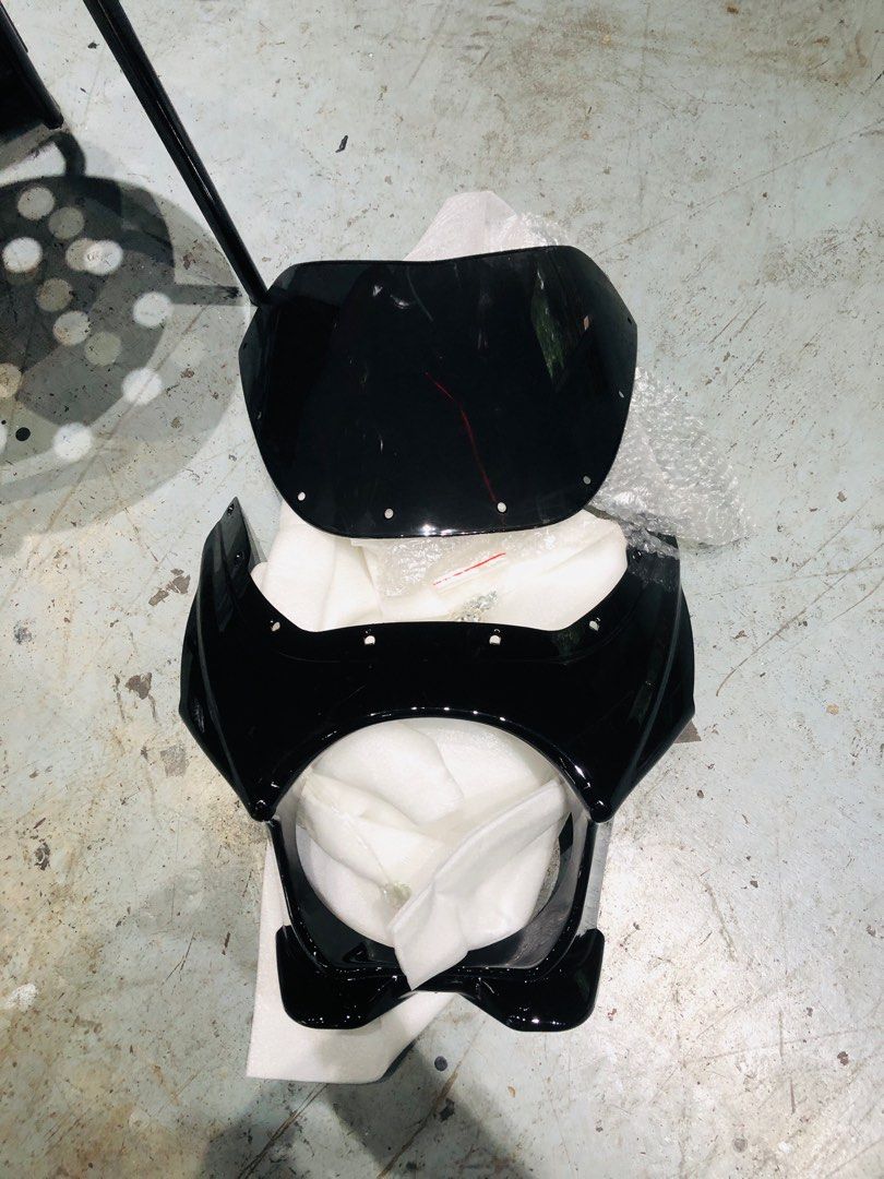 Honda CB400 Super Four Headcowl + Windshield + Installation ...