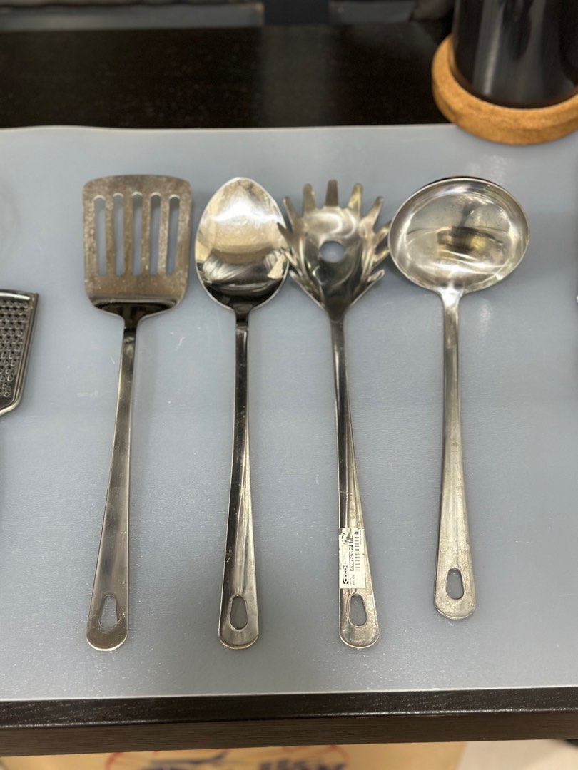 IKEA GRUNKA 4 piece kitchen utensil set, Furniture & Home Living ...