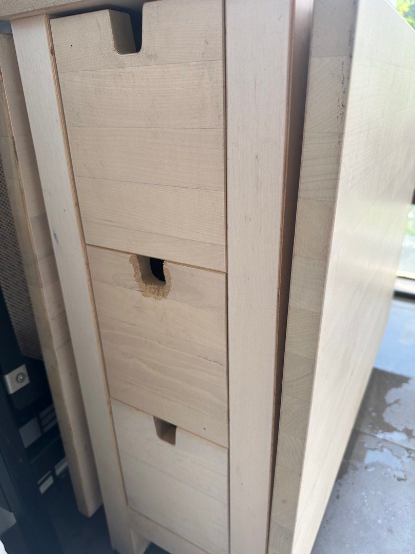 IKEA Norden Gateleg table, foldable table, Furniture & Home Living ...