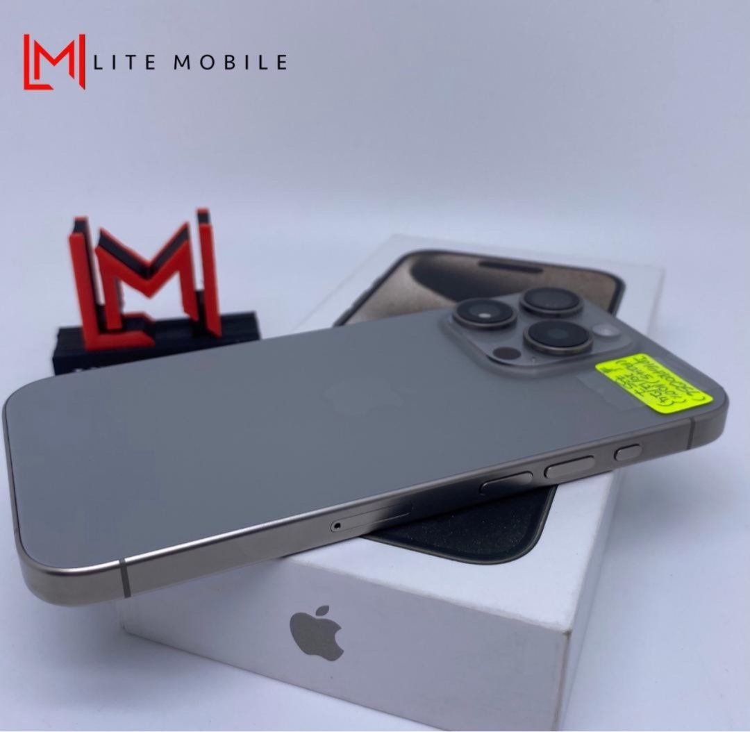 iPhone 15 Pro Natural Titanium 256GB, Mobile Phones & Gadgets, Mobile ...