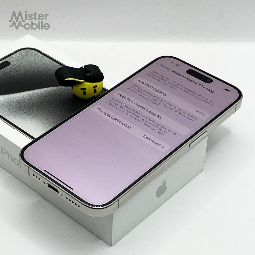 iPhone 15 Pro White Titanium 256GB, Mobile Phones & Gadgets, Mobile ...