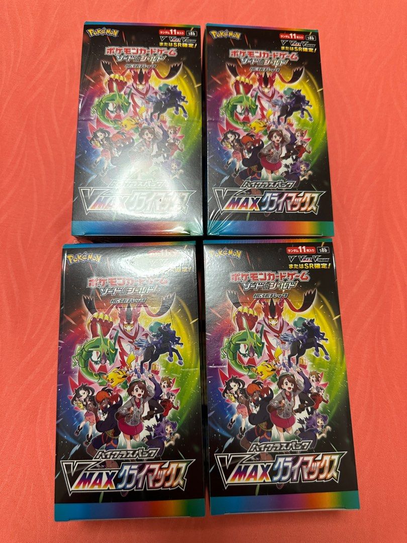 Japanese Vmax climax booster box, Hobbies & Toys, Toys & Games on Carousell