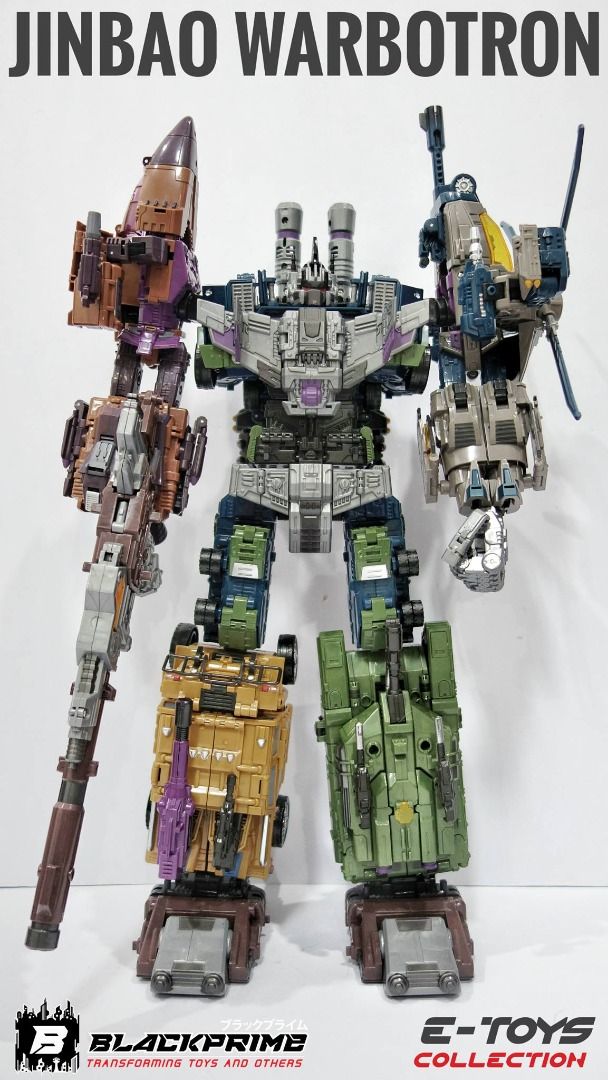 JIN BAO Transformers Warbotron Bruticus (Oversize), Hobbies & Toys ...