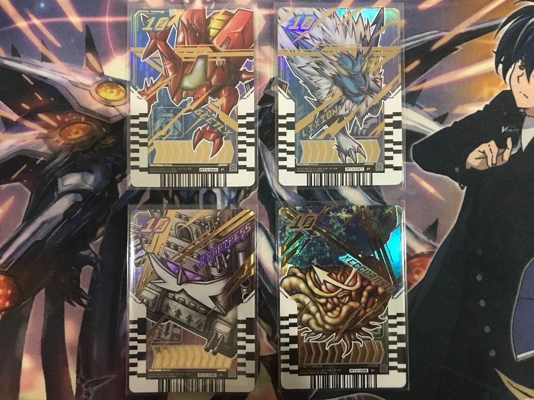 Kamen Rider Gotchard Phase:EX Parallel BeetlX, Lixion, X Fortress, and ...