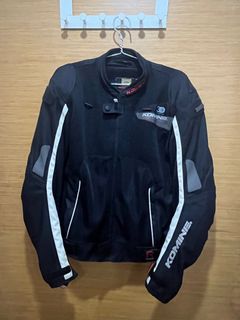 Komine Mash Full Padded Riding Jacket, Motorcycles, Motorcycle Apparel on Carousell