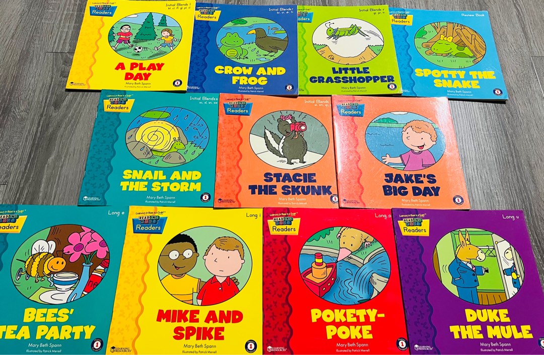 LEARNING RESOURCES Reading Rods Readers USA, Hobbies & Toys, Books ...