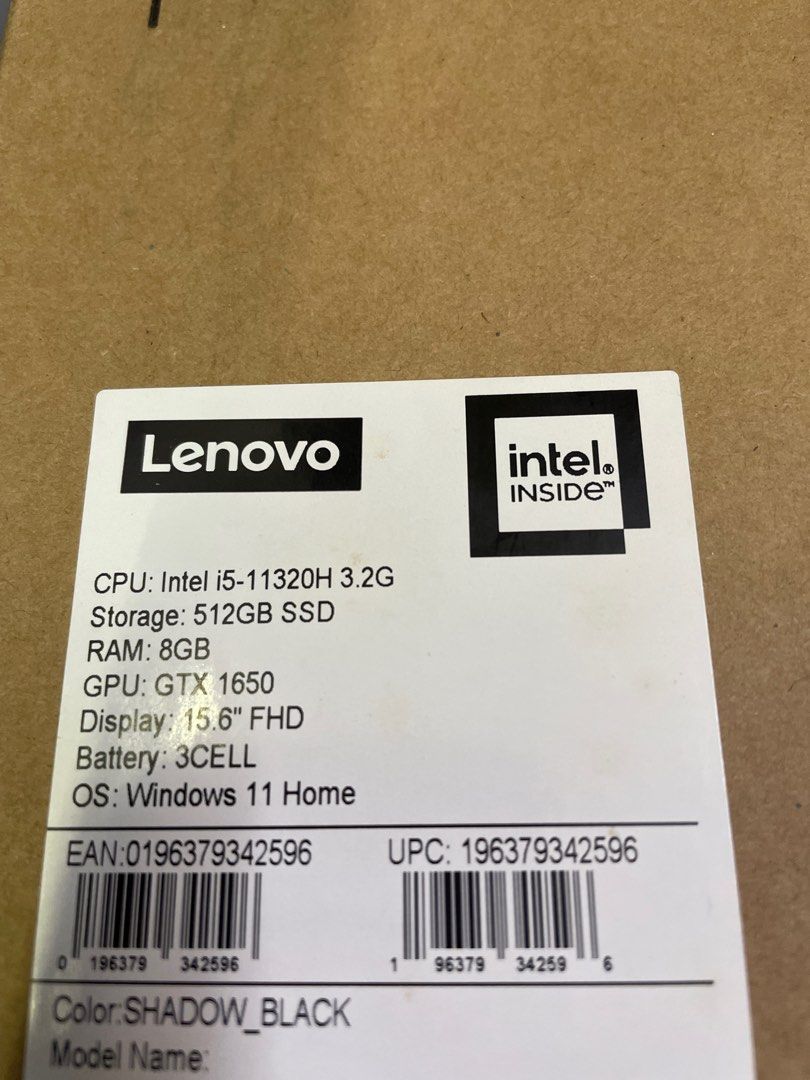 Lenovo IdeaPad 82K1016USB - 15.6 inches FHD Laptop Gaming, 2021 model ...