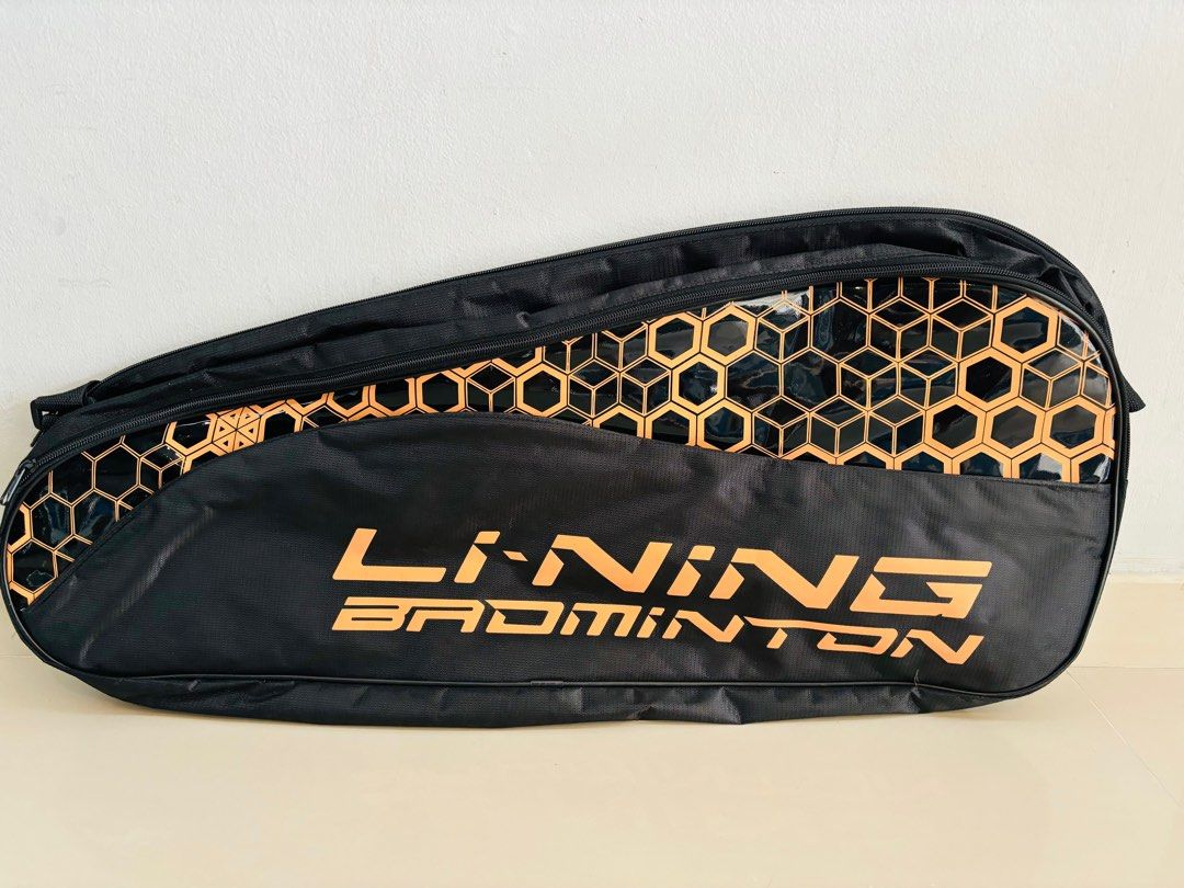 Li Ning Racket Bag, Sports Equipment, Sports & Games, Racket & Ball ...