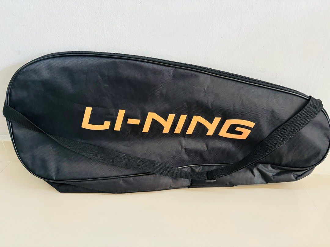 Li Ning Racket Bag, Sports Equipment, Sports & Games, Racket & Ball ...
