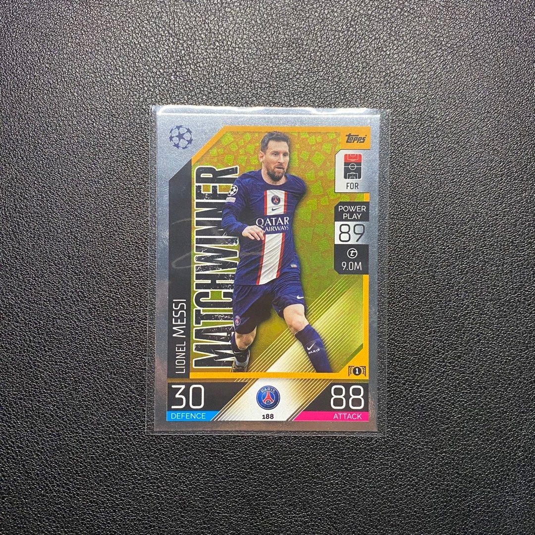 Lionel Messi PSG card, Hobbies & Toys, Toys & Games on Carousell