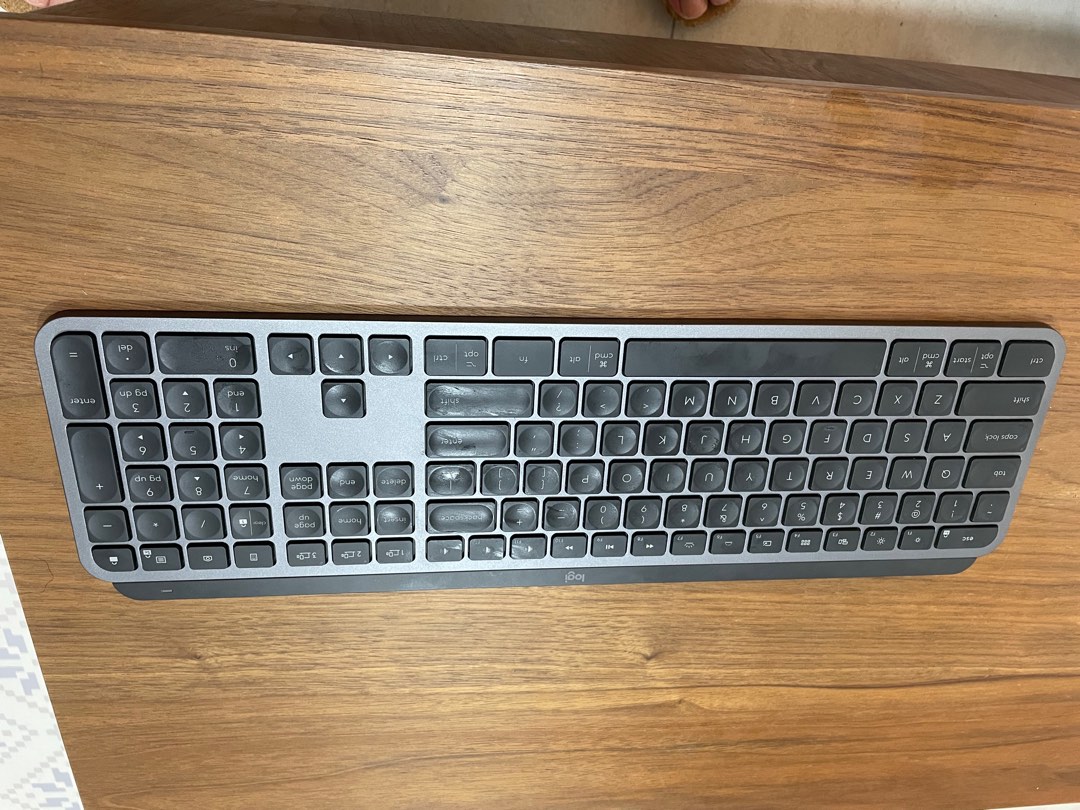 Logitech MX Keys Graphite Keyboard (no box), Computers & Tech, Parts ...