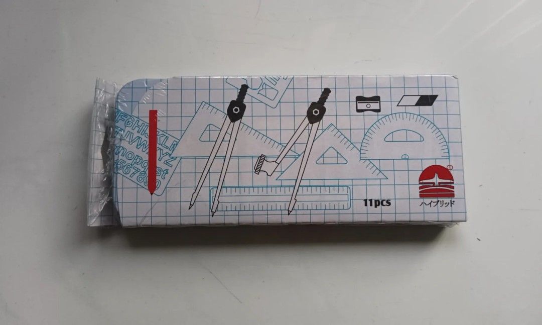 math instrument set, Hobbies & Toys, Stationery & Craft, Stationery ...