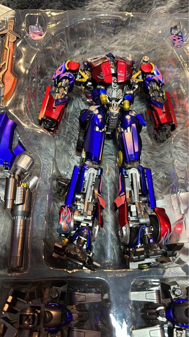 Transformers MC-003 optimus prime KO DLX optimus prime threezero ROTF ...