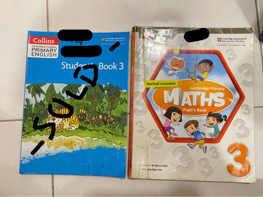 MC Cambridge Primary Maths & Collins International Primary English Book ...