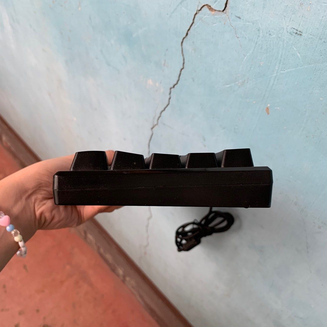 Mechanical floating keyboard 61-key with gaming RGB light, Mechanical ...