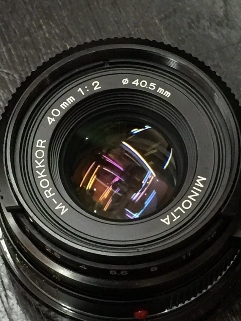 Minolta 40mm F2 M-Rokkor, Photography, Lens & Kits on Carousell