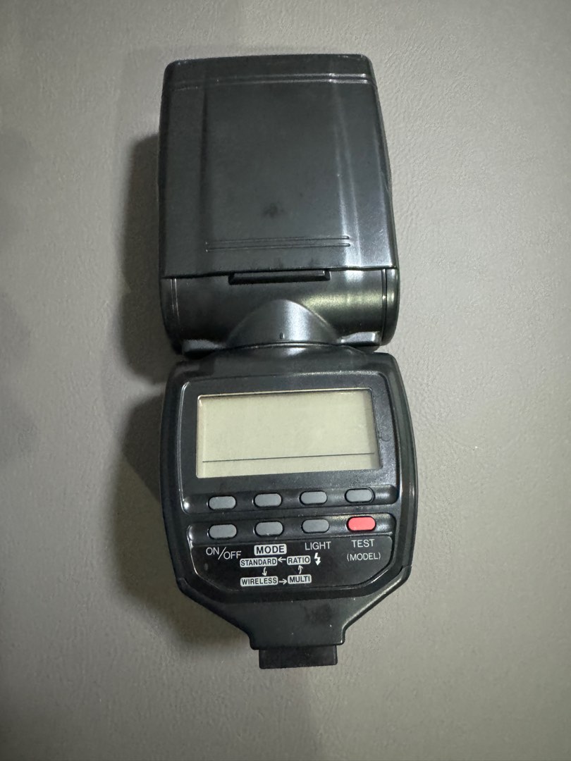 Minolta Film Camera Flash Program 5400 HS hotshoe 1/8000 second, Photography, Photography ...