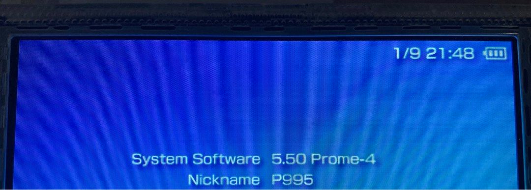 Modded PSP 1000 (TRANSPARENT), Video Gaming, Video Game Consoles ...