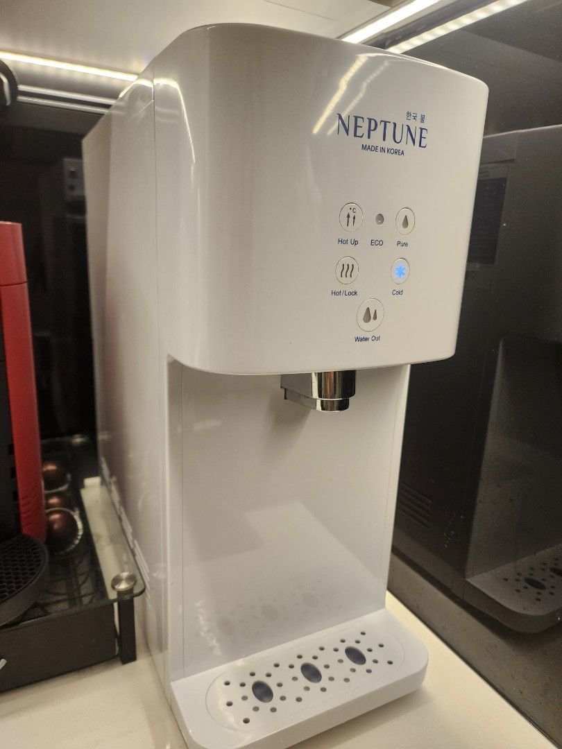 Neptune Trinity Hot, Cold & Normal Water Dispenser. 100% Made in South Korea, TV & Home ...