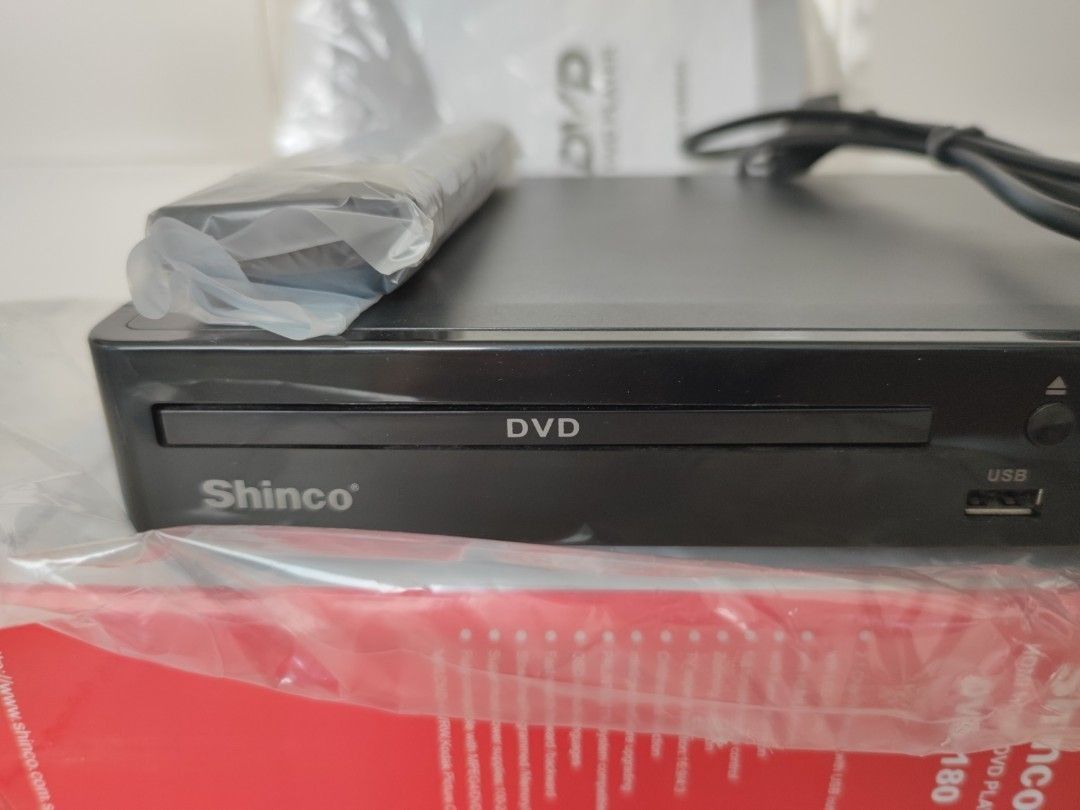 New, open box, SHINCO DVD PLAYER WITH HDMI PORT MULTI-REGION DVD-180 ...