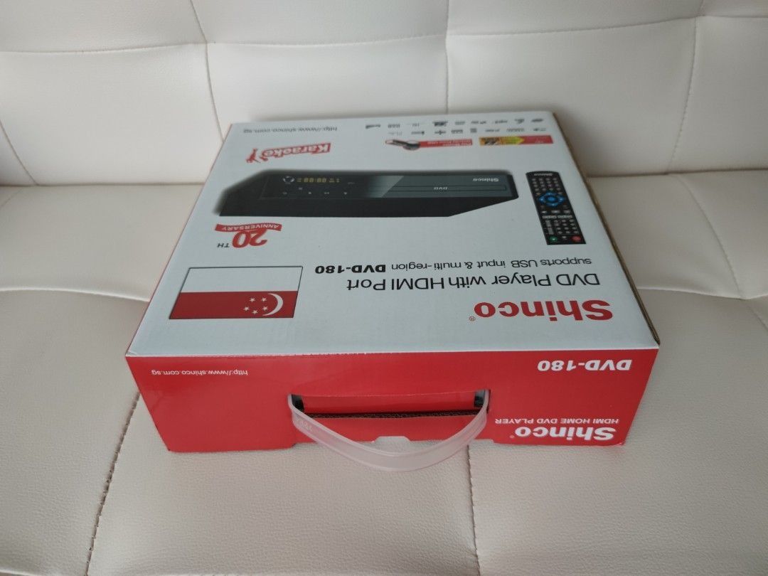 New, open box, SHINCO DVD PLAYER WITH HDMI PORT MULTI-REGION DVD-180 ...