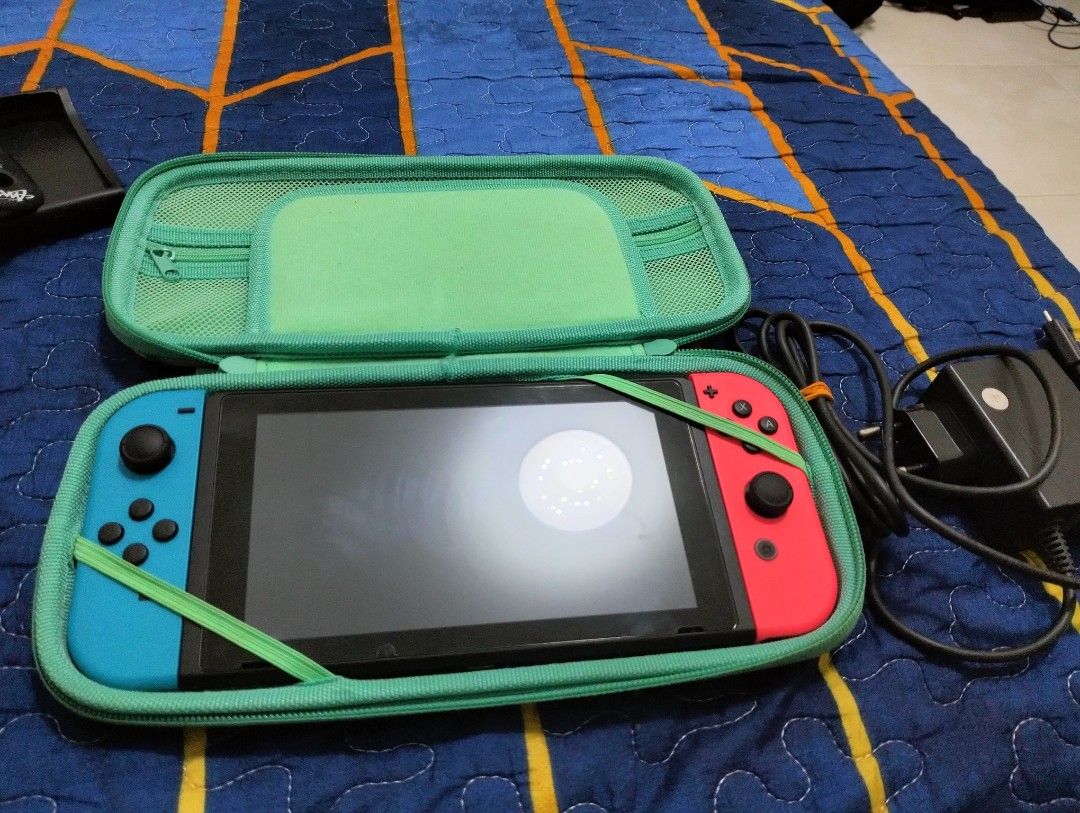 Nitendo Switch Limited Edition, Video Gaming, Video Game Consoles ...