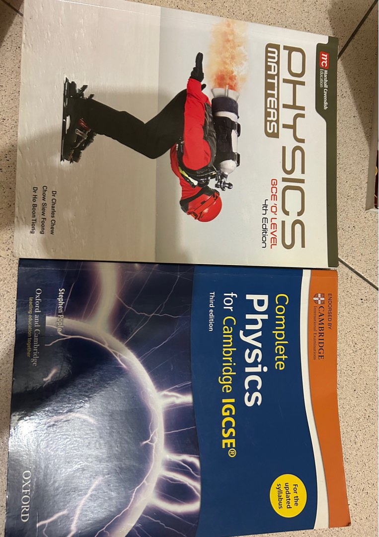 olevel bio chem phy textbook, assessment book, tys, Hobbies & Toys ...