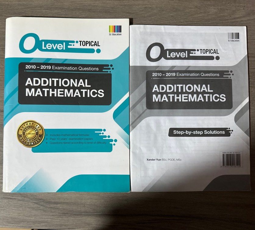 Olevel topical amath examination questions, Hobbies & Toys, Books ...