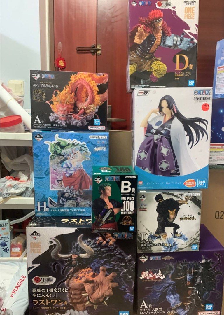 One piece ,dragon ball and slime Kuji figures, Hobbies & Toys, Toys ...