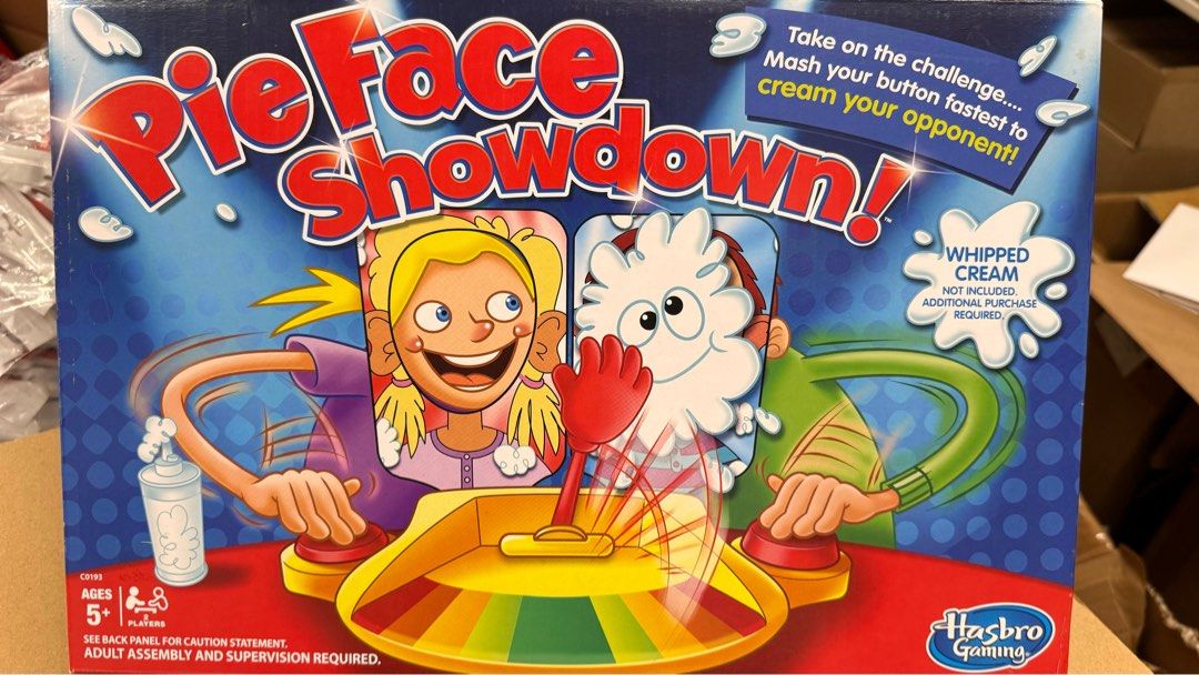 Pieface Showdown, Hobbies & Toys, Toys & Games on Carousell