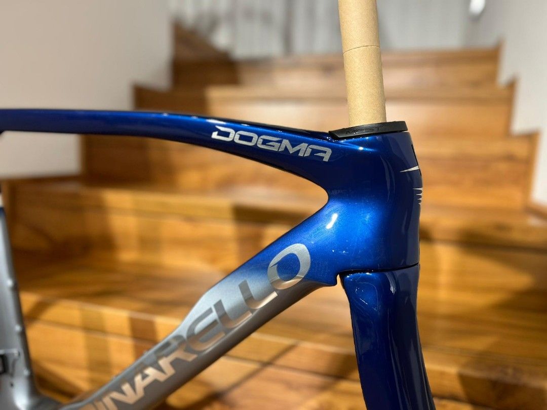 Pinarello Dogma F Myway frameset Midnight Blue / Titan size 53 (ready ...