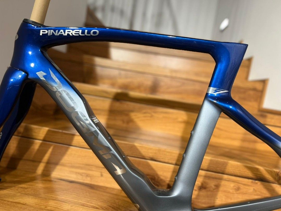 Pinarello Dogma F Myway frameset Midnight Blue / Titan size 53 (ready ...