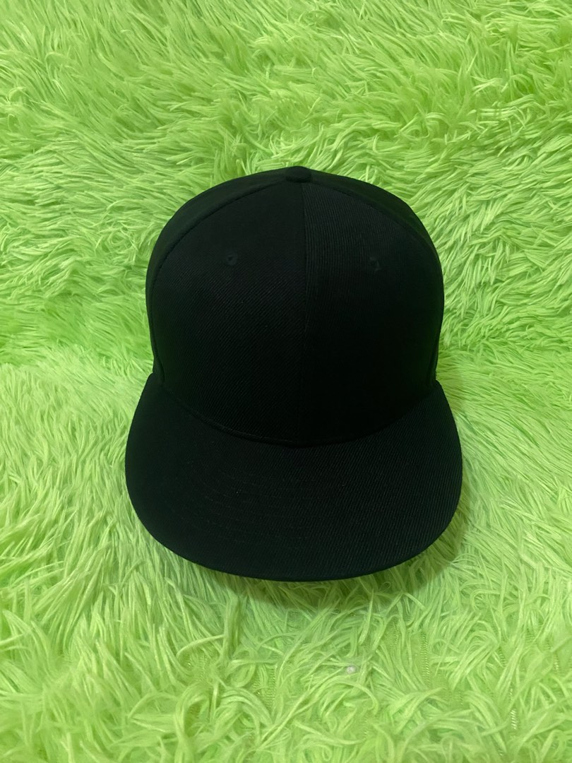 PLAIN BLACK CAP By 2Buds, Men's Fashion, Watches & Accessories, Caps ...
