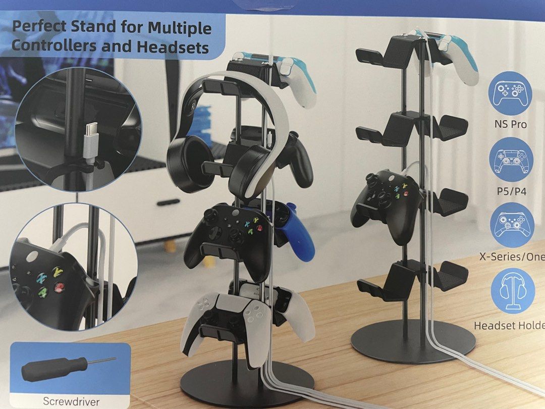 PlayStation controller stand display, Video Gaming, Gaming Accessories ...