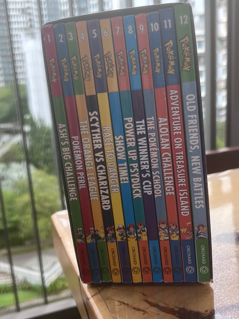 Pokemon Books set -12 books, Hobbies & Toys, Books & Magazines ...