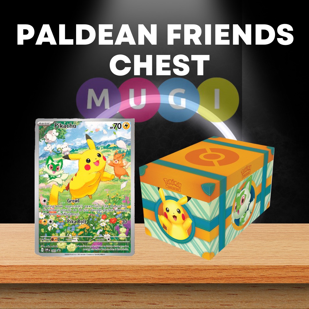 Pokemon Paldean Adventures Pikachu Chest, Hobbies & Toys, Toys & Games ...