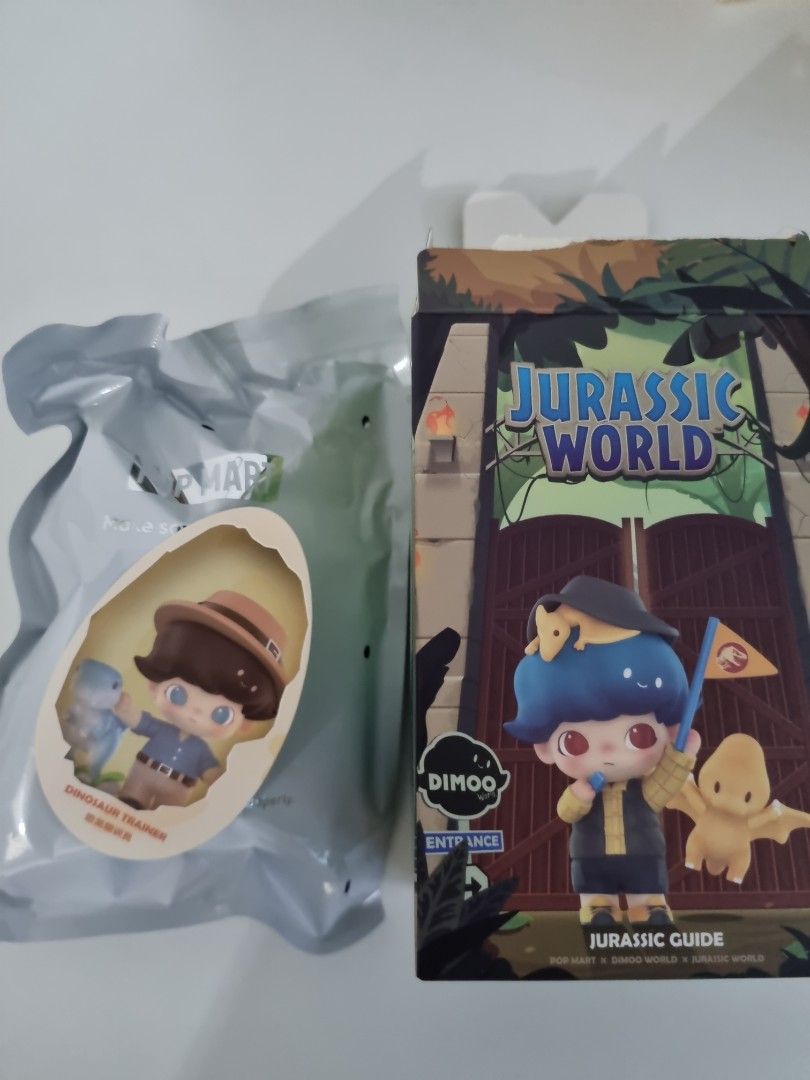 Popmart Dimoo Jurassic World, Hobbies & Toys, Toys & Games on Carousell