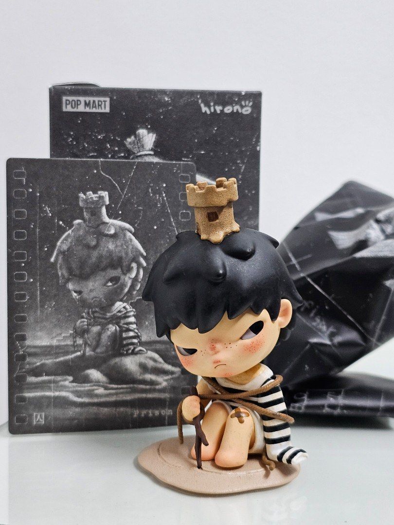 PopMart Hirono Mime - Prison, Hobbies & Toys, Toys & Games on Carousell