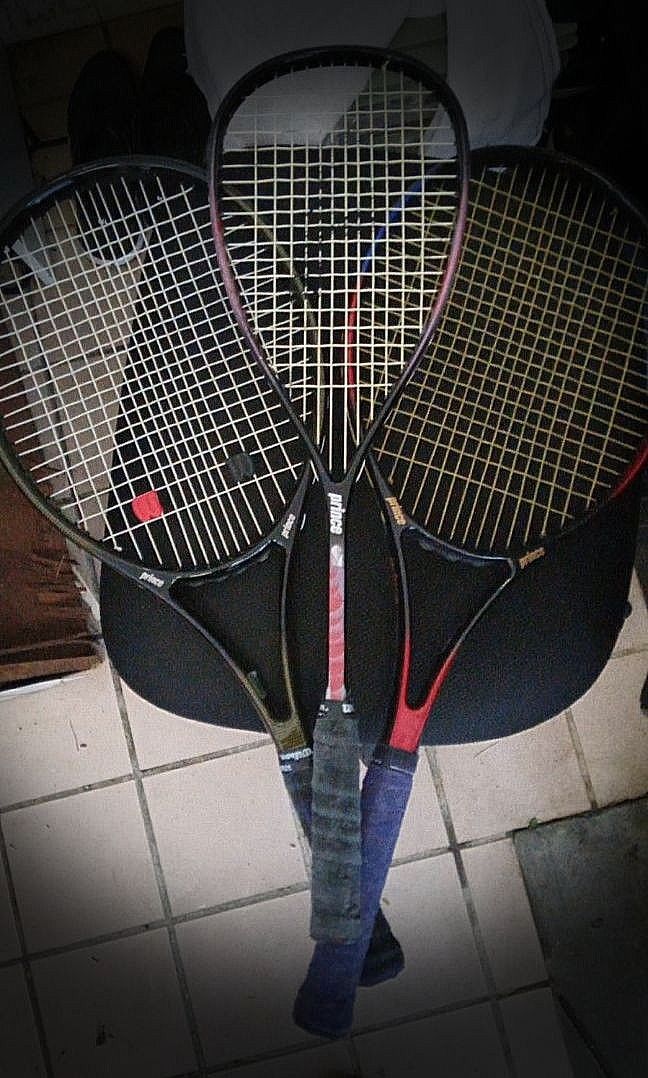 Prince Tennis Racket and Squash Racket, Sports Equipment, Sports ...